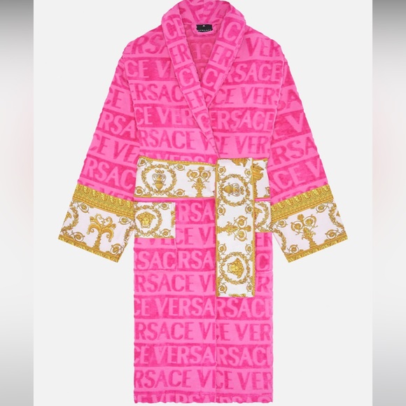 Versace | Intimates & Sleepwear | Versace Mens Barocco Sleeve Robe ...